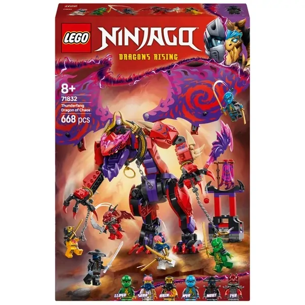 Two new LEGO NINJAGO dragon sets revealed early in full
