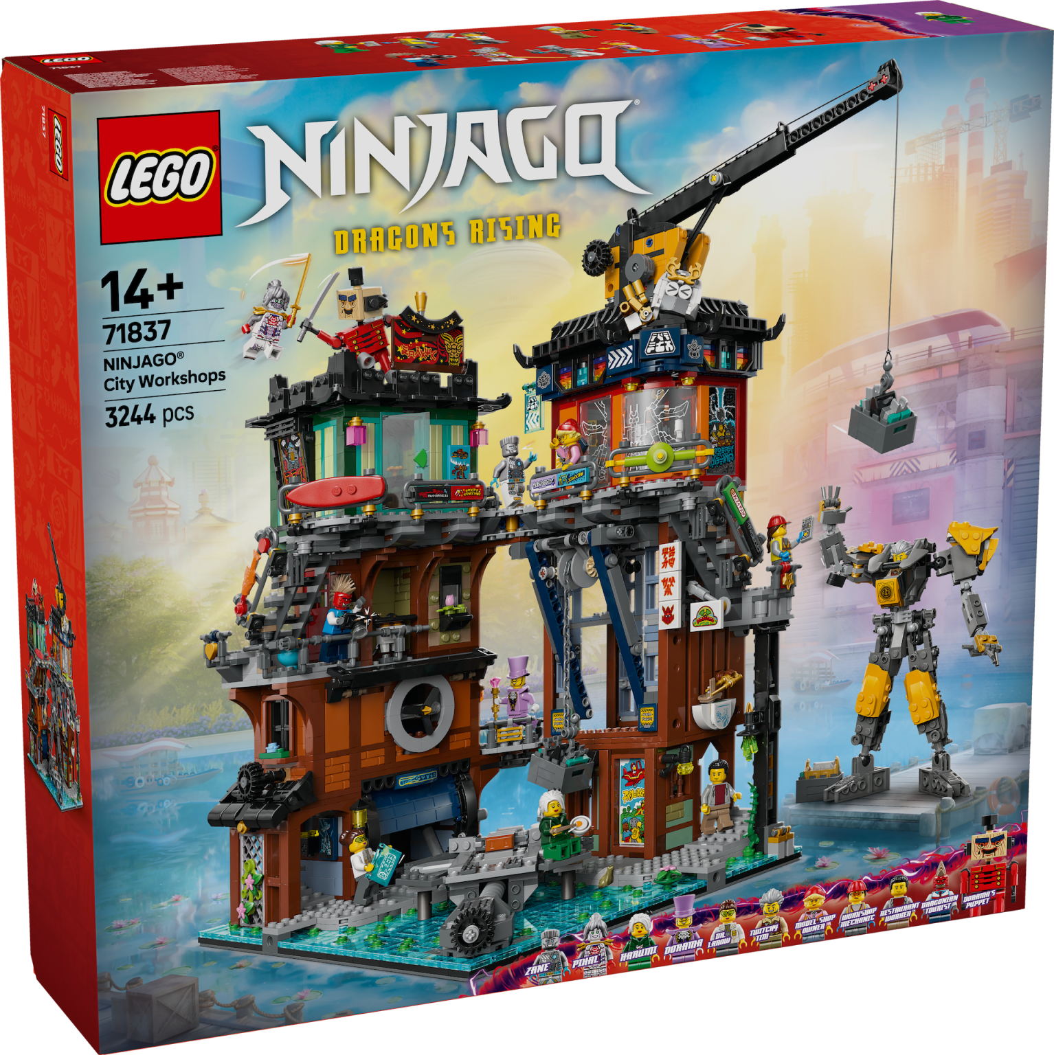 LEGO 71837 NINJAGO City Workshops officially revealed