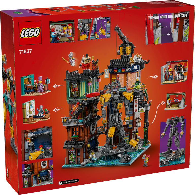 LEGO 71837 NINJAGO City Workshops officially revealed