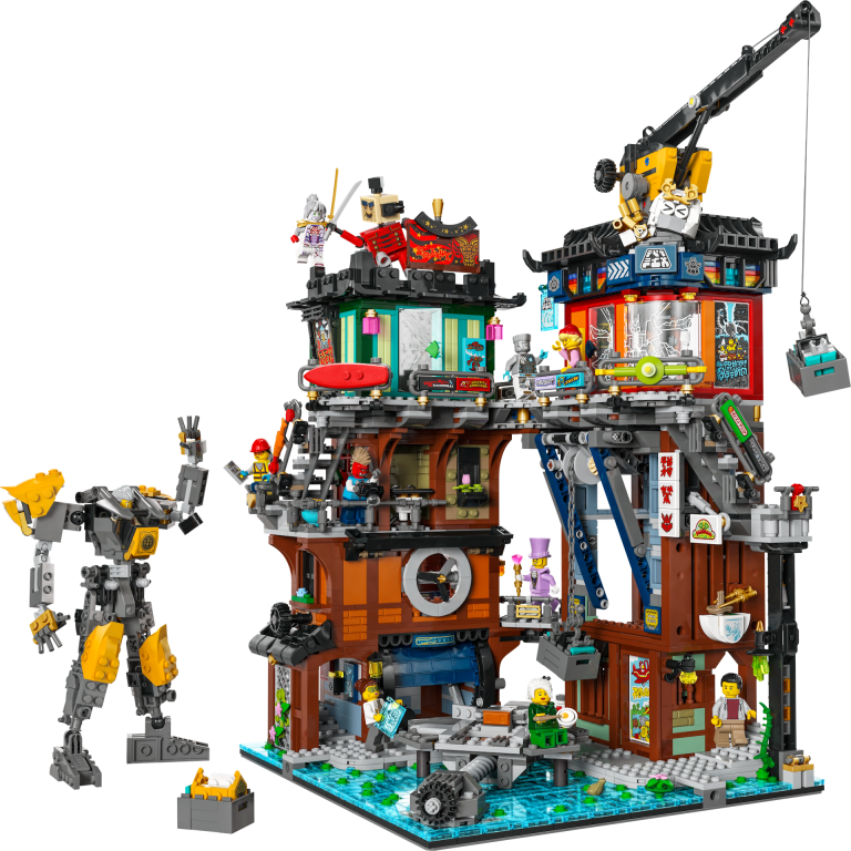 LEGO 71837 NINJAGO City Workshops officially revealed