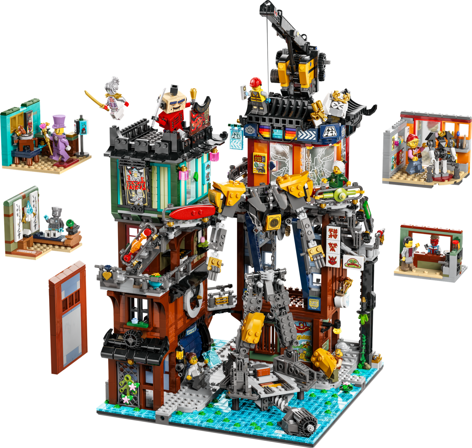 LEGO 71837 NINJAGO City Workshops officially revealed