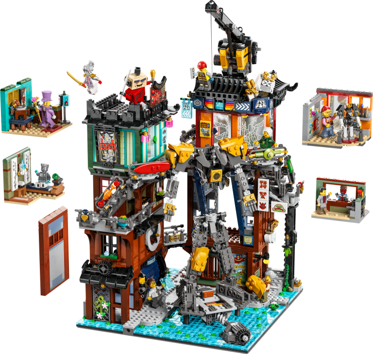LEGO 71837 NINJAGO City Workshops officially revealed