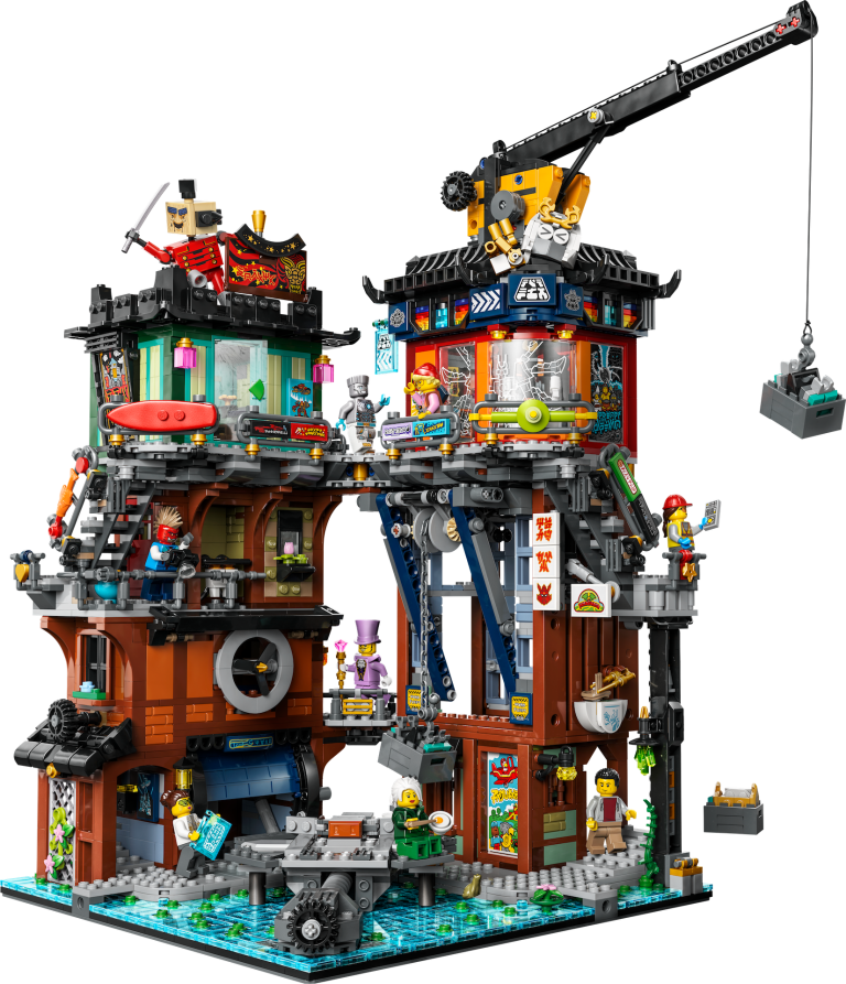 LEGO 71837 NINJAGO City Workshops officially revealed