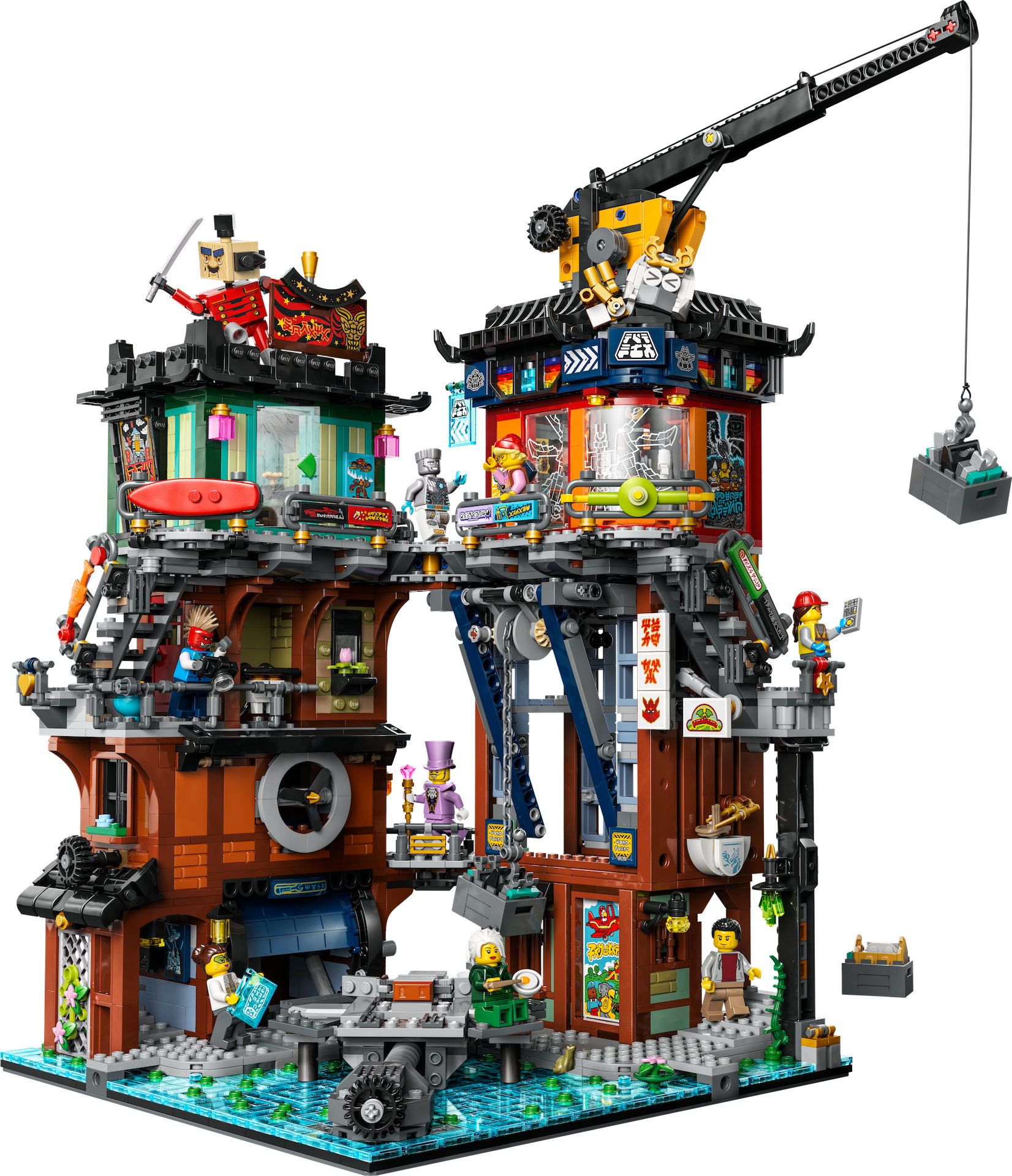 LEGO 71837 NINJAGO City Workshops officially revealed