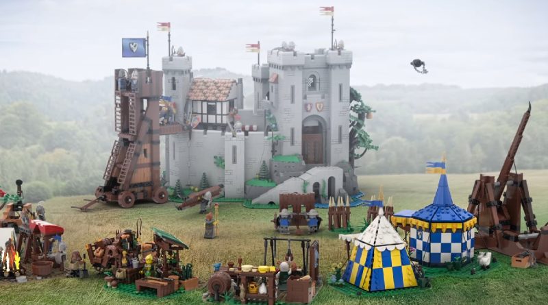Watch the story behind LEGO BrickLink Series 4 castle set