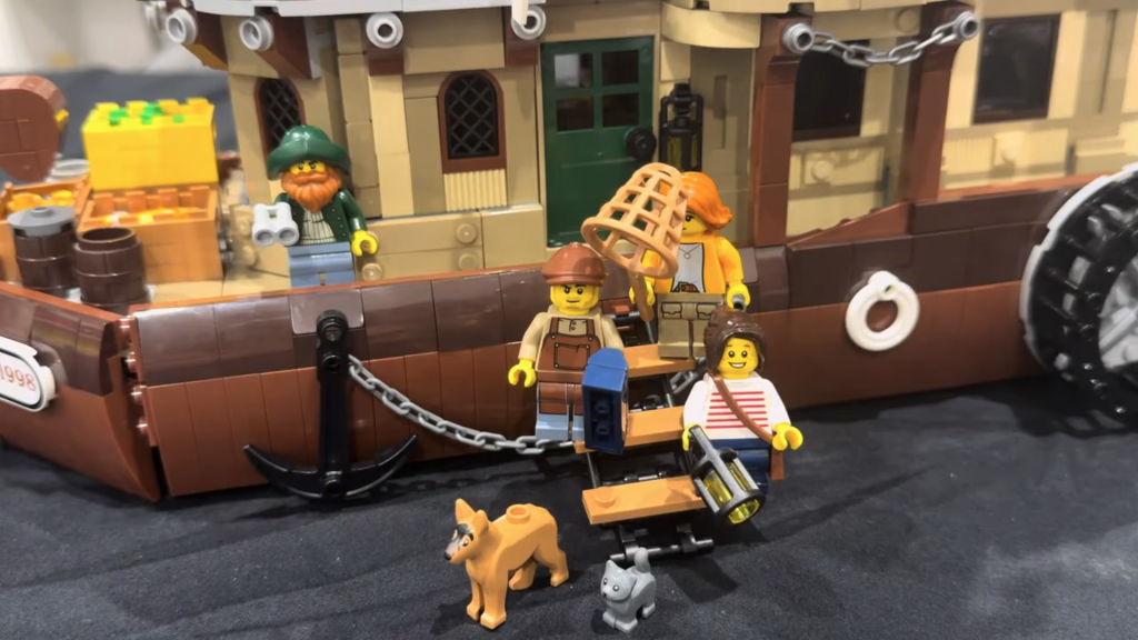 First look at LEGO BrickLink Designer Program Merchant Boat