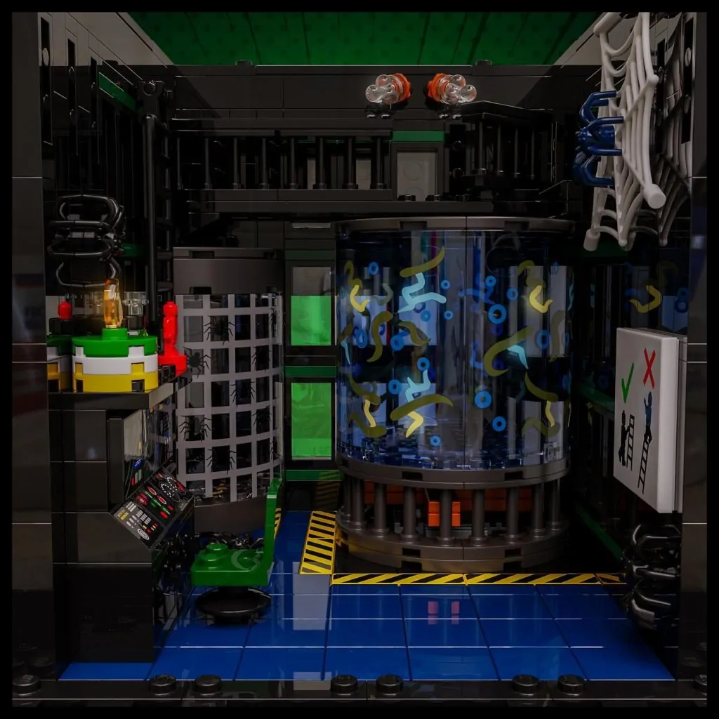 LEGO Marvel Oscorp Tower ùn hà micca bisognu di limità a so ispirazione