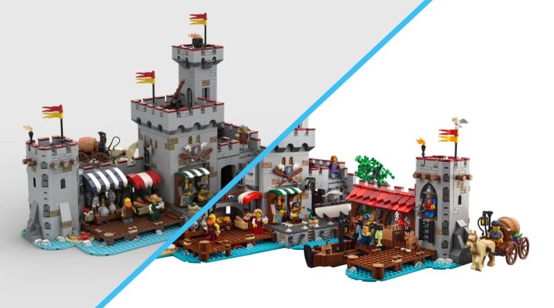 How have LEGO BrickLink Series 4 sets changed from their initial designs?