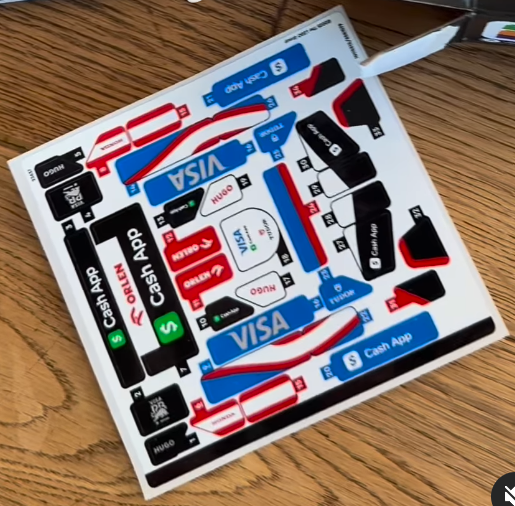LEGO Formula 1 Speed Champions sets sticker count confirmed