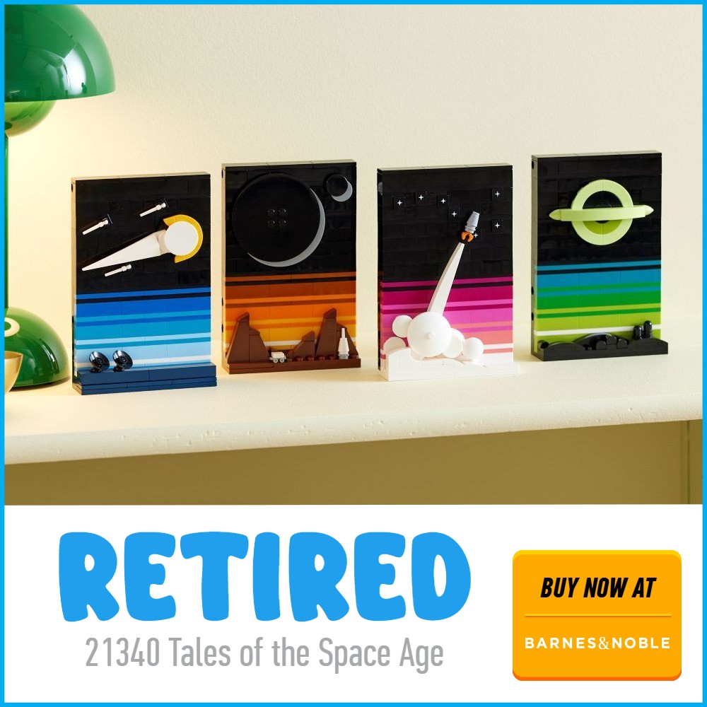 Final chance on retired LEGO sets from 2024 at Barnes & Noble