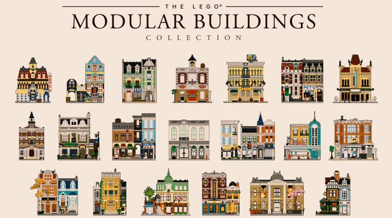 Free LEGO modular building anniversary poster gets one wrong