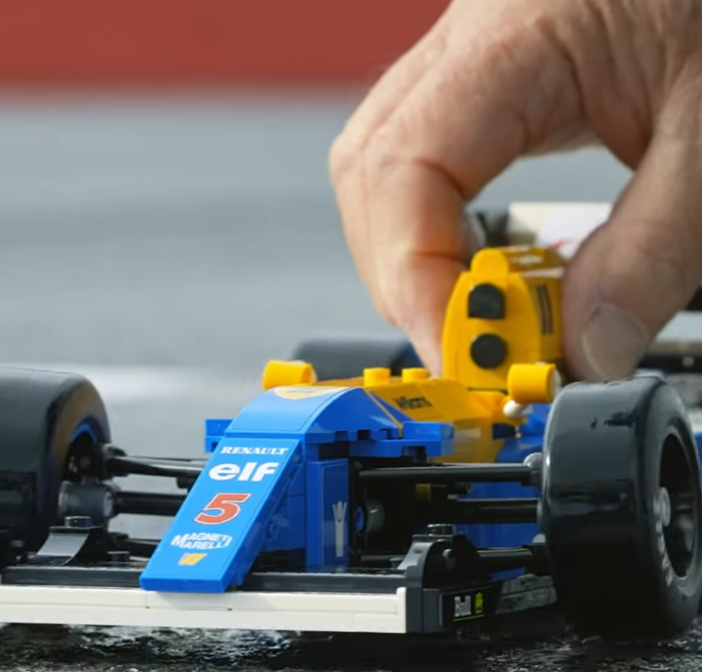 Nigel Mansell on his LEGO Formula 1 set – 'magical'
