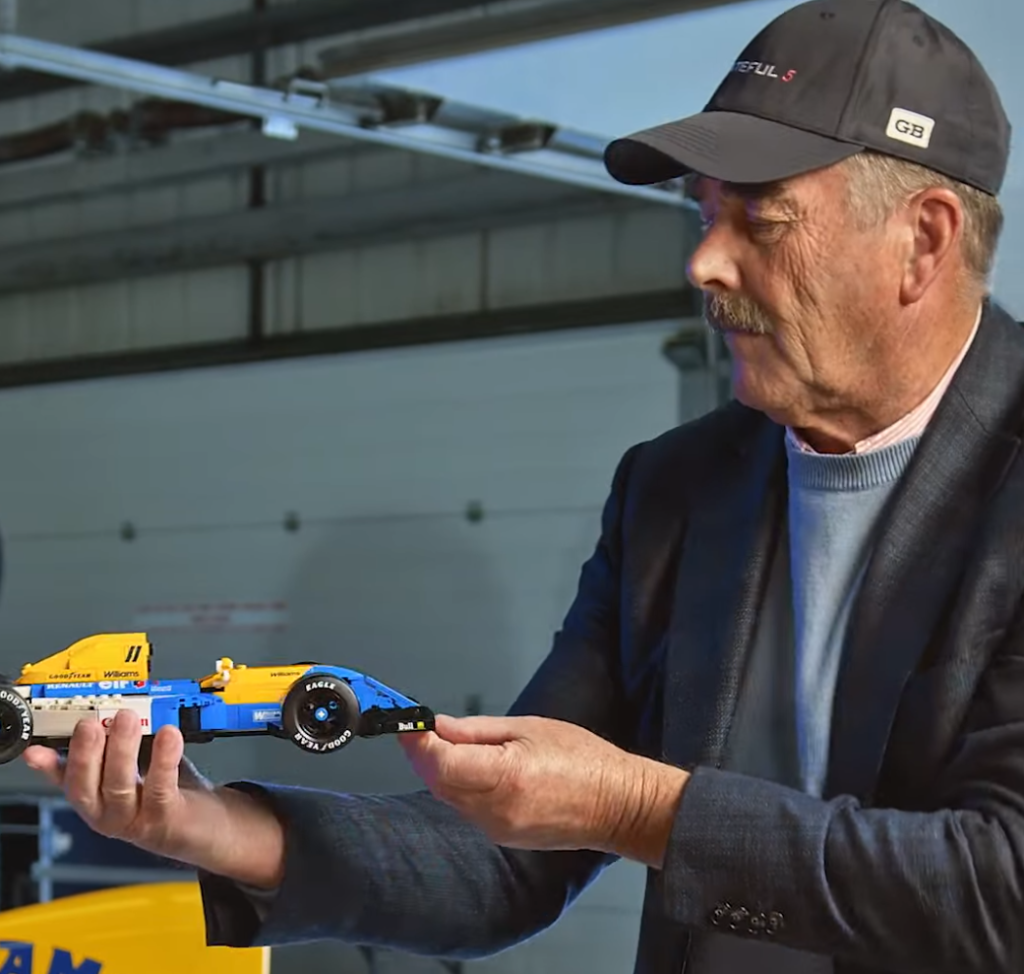 Nigel Mansell on his LEGO Formula 1 set – 'magical'