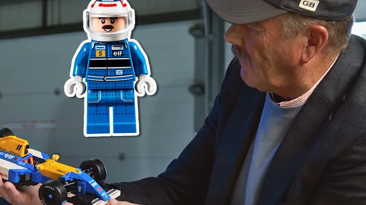 Nigel Mansell habla de su set LEGO de Fórmula 1: “mágico”