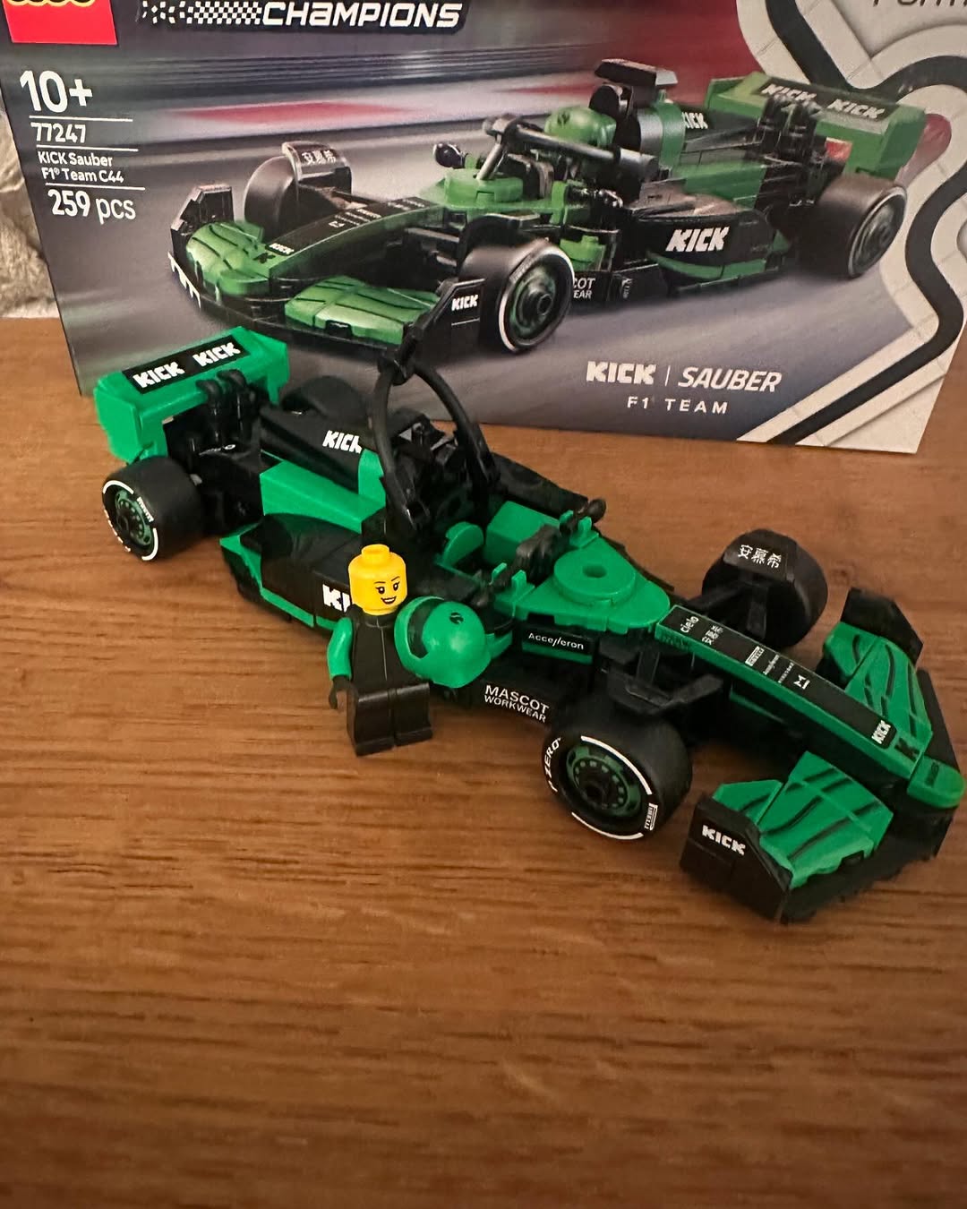 LEGO Formula 1 Speed Champions sets sticker count confirmed