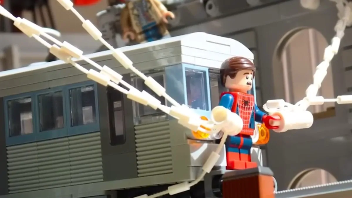 Rumoured LEGO Spider-Man 2 set should transform LEGO train