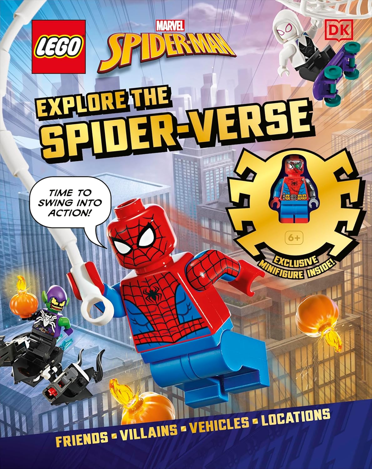 LEGO Marvel Spider-Verse book minifigure revealed