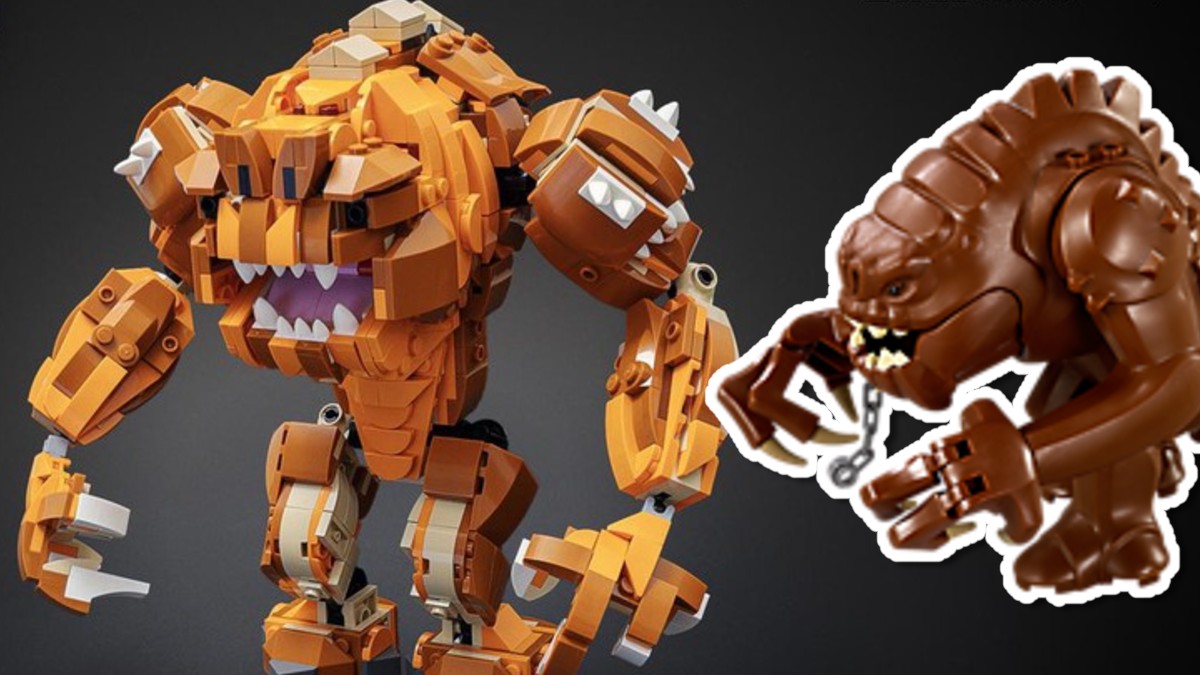 Custom LEGO Star Wars Rancor avoids breaking the bank - Brick Fanatics