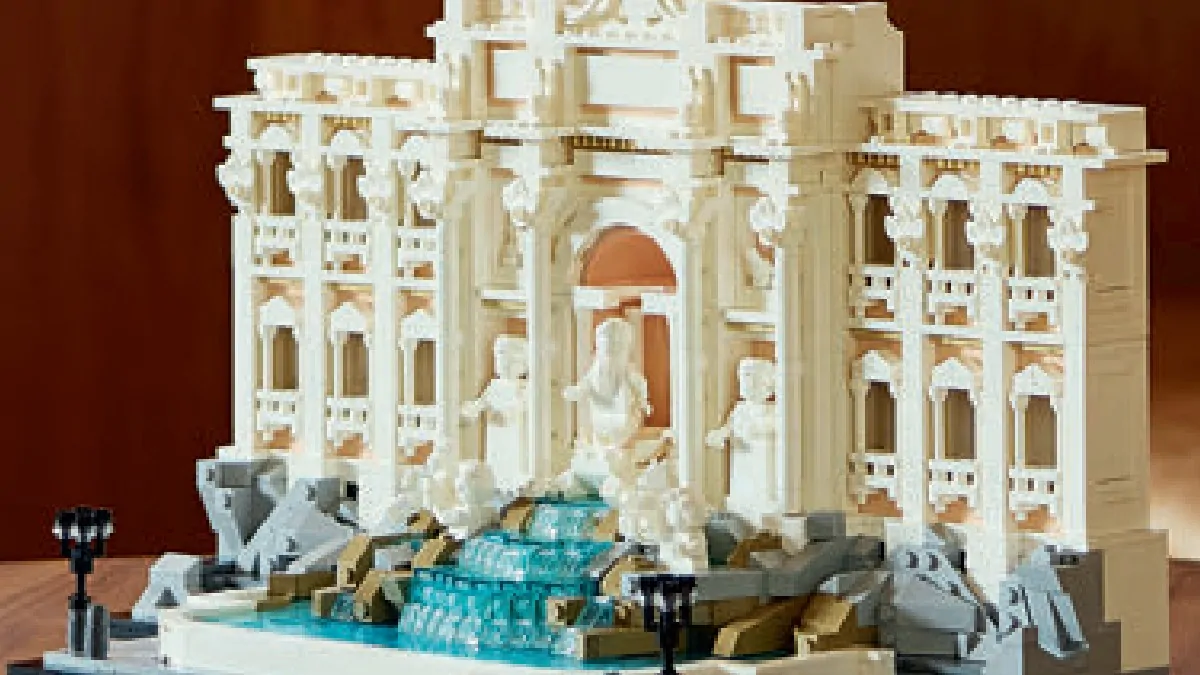 Il set LEGO Trevi Fountain 2025 avvistato nel catalogo