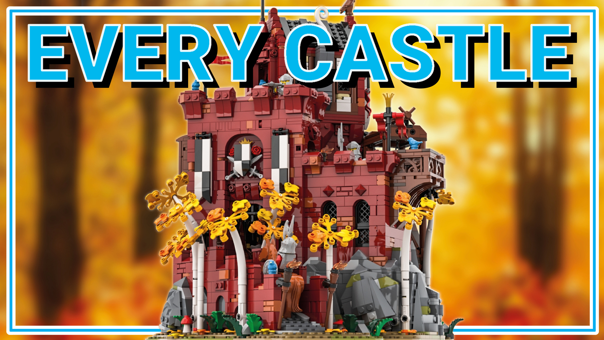 Every LEGO castle in BrickLink Designer Program Series 7