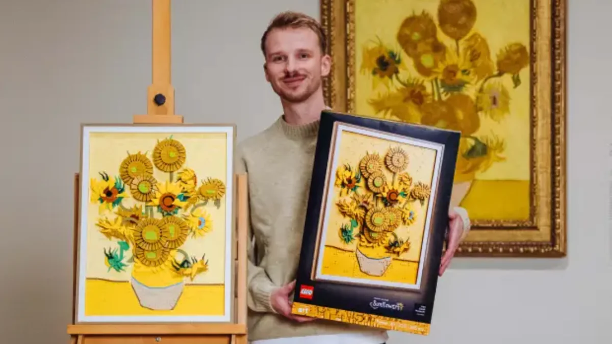 LEGO Art Van Gogh designer reveals how masterpiece was built