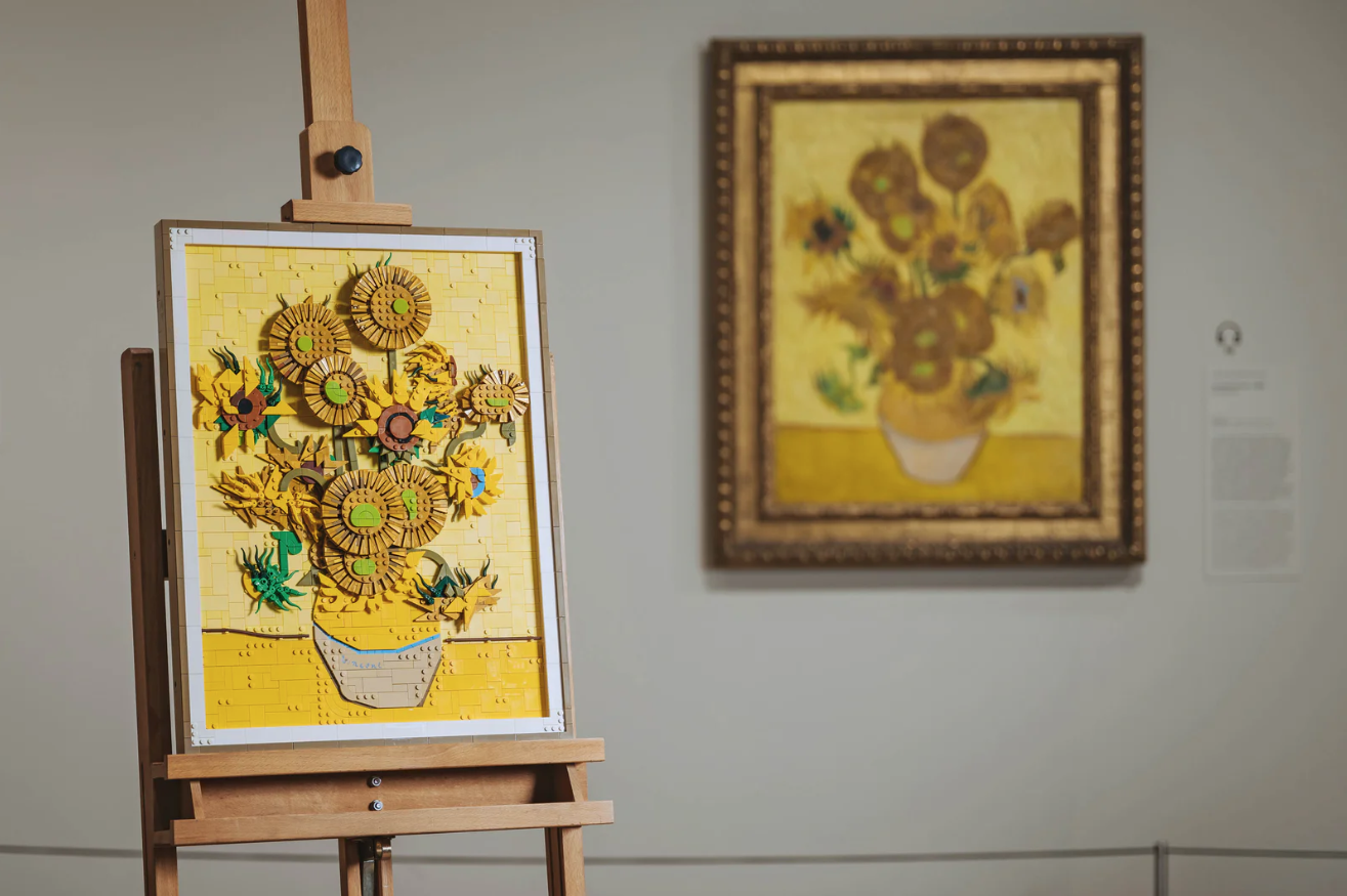 LEGO Art Vincent van Gogh Sunflowers podcast now available