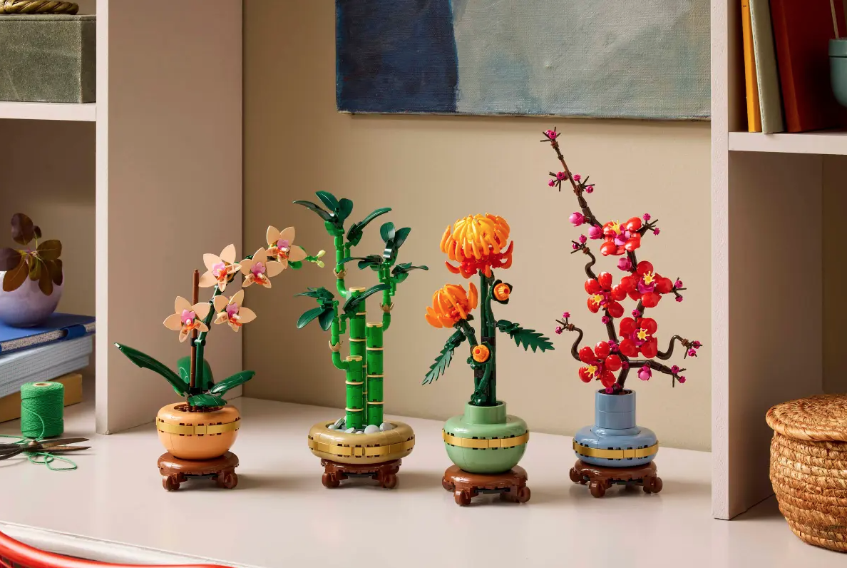 Iki šiol geriausios LEGO Botanicals Four Gentlemen kainos