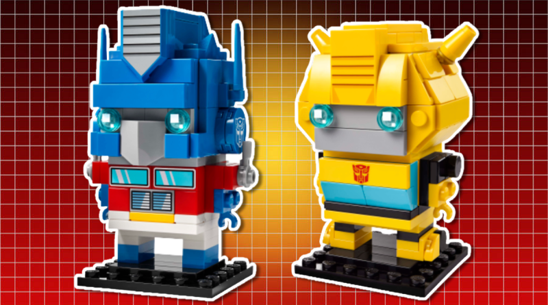 LEGO BrickHeadz Transformers sets officially revealed