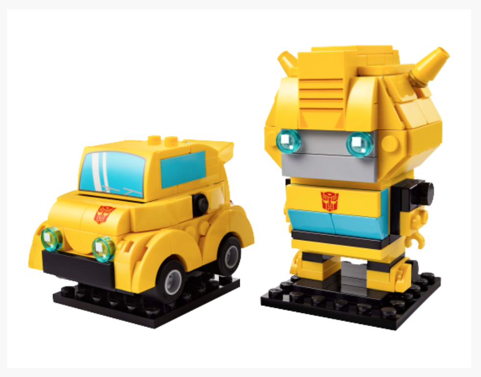 LEGO BrickHeadz Transformers sets officially revealed
