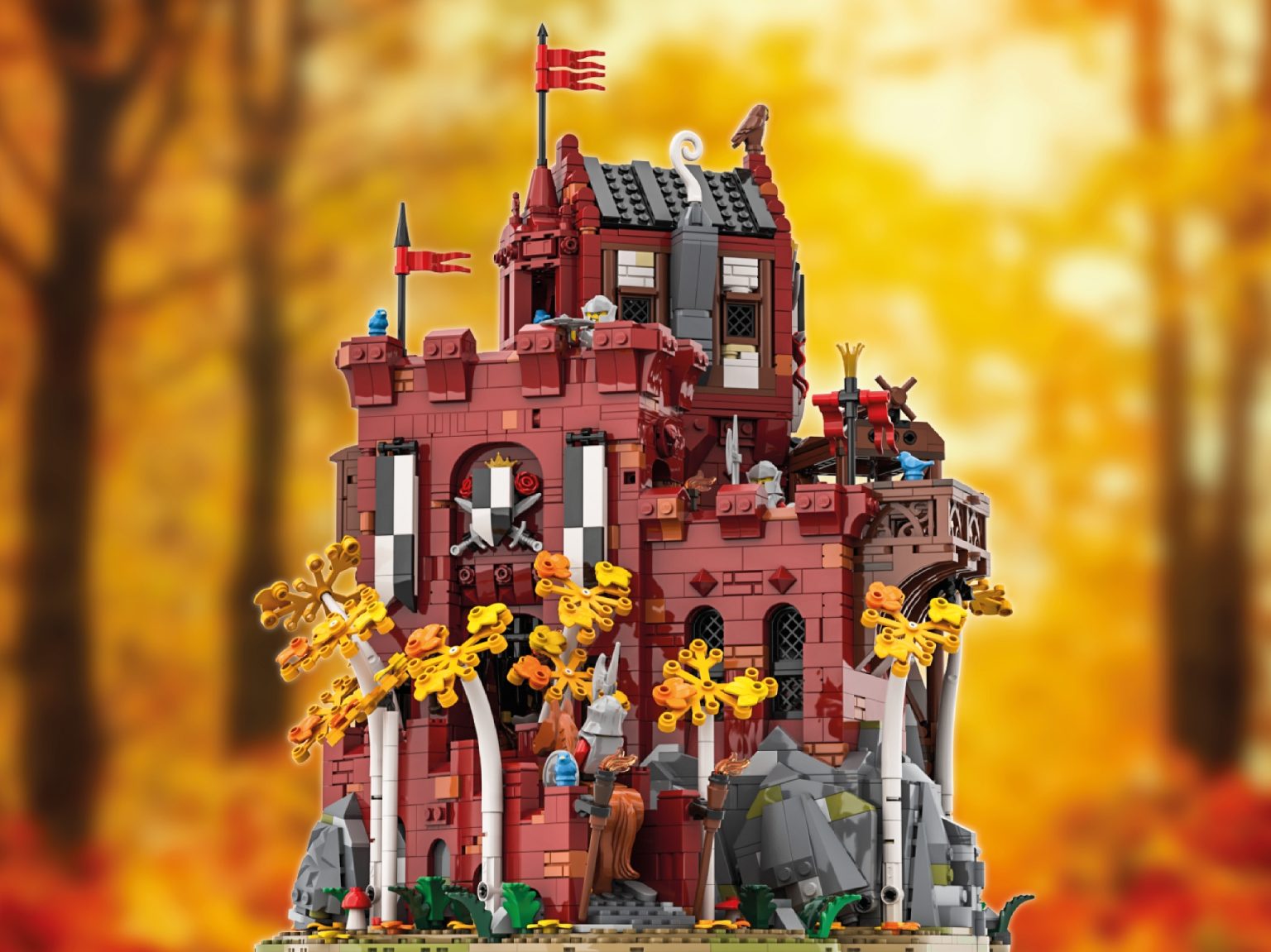 Six of the best LEGO Castle builds in BrickLink Series 7