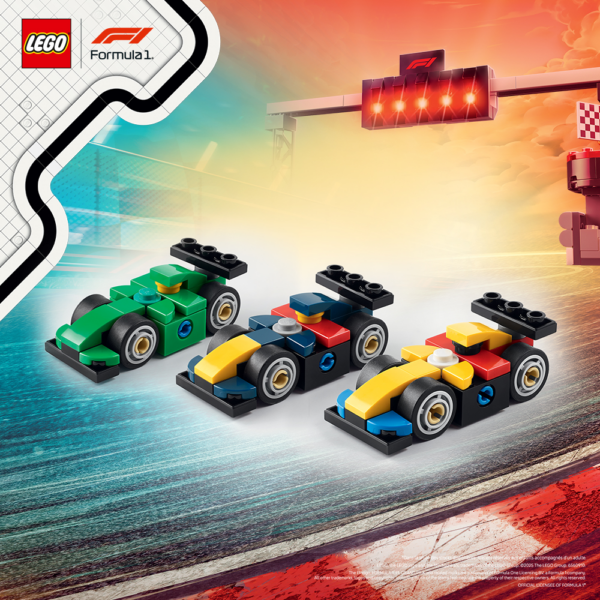 LEGO F1 micro models race into German Smyths Toys stores