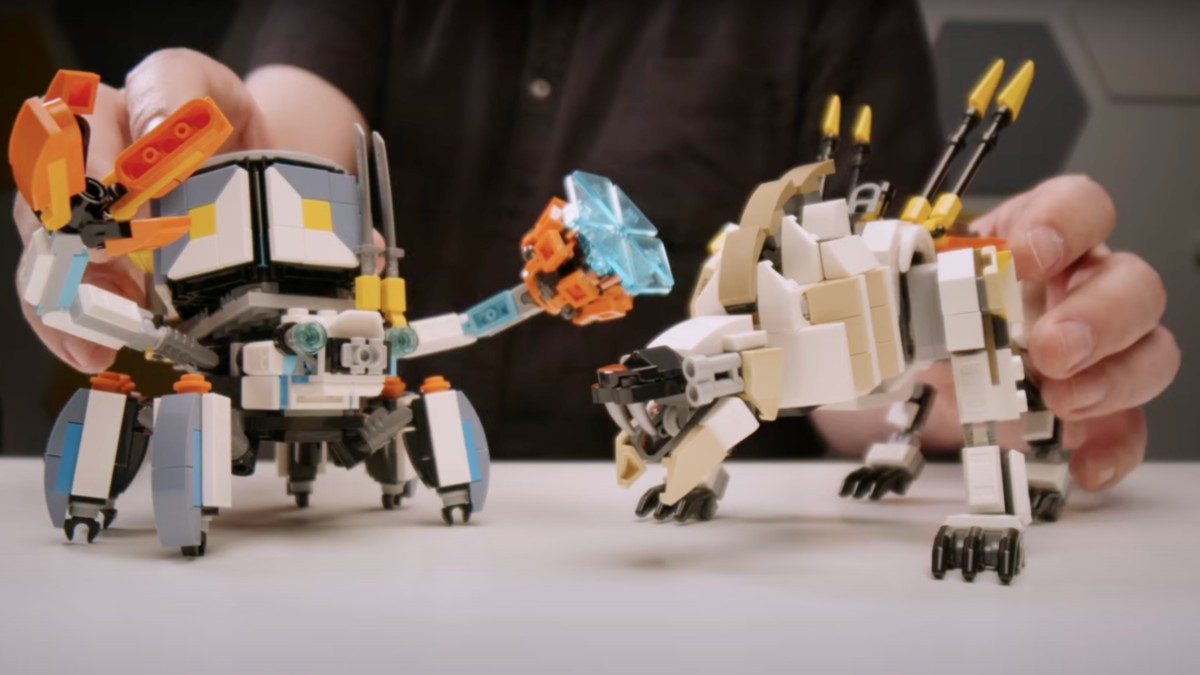 Vea cada iteración del LEGO Horizon Shell-Walker