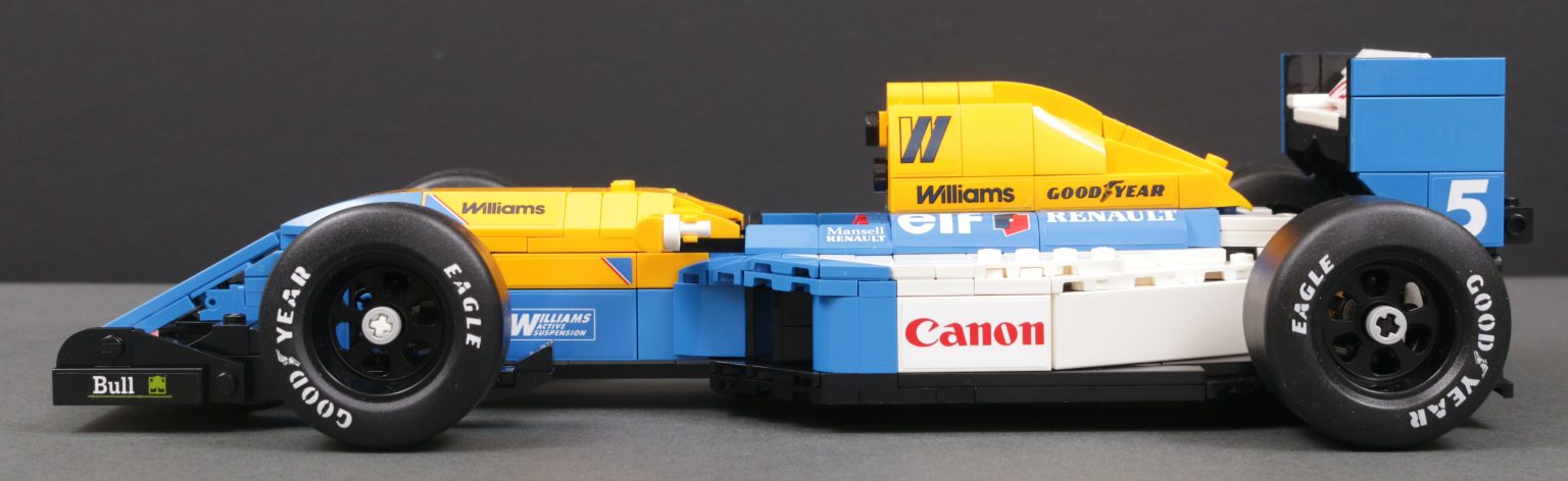 LEGO 10353 Williams Racing FW14B & Nigel Mansell review