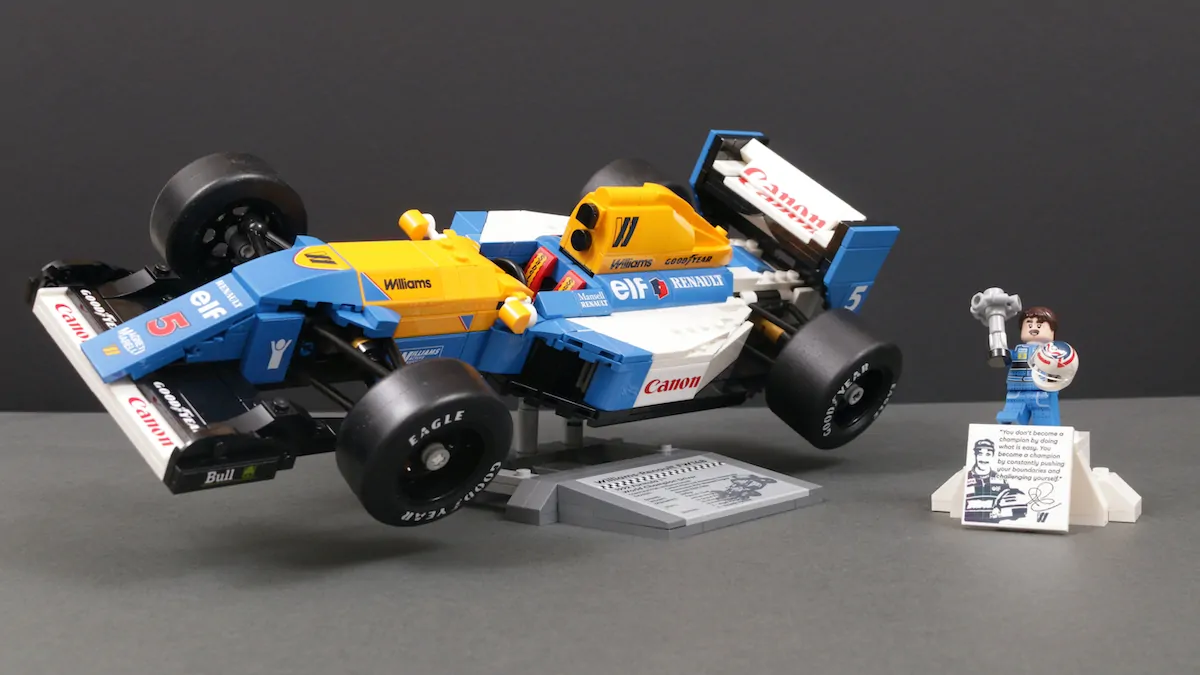 LEGO 10353 Williams Racing FW14B & Nigel Mansell review