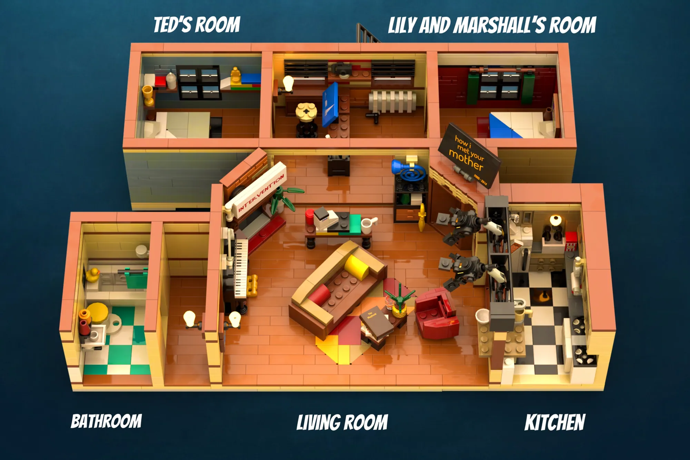 How I Met Your Mother seeks a spot on the LEGO sitcom slate