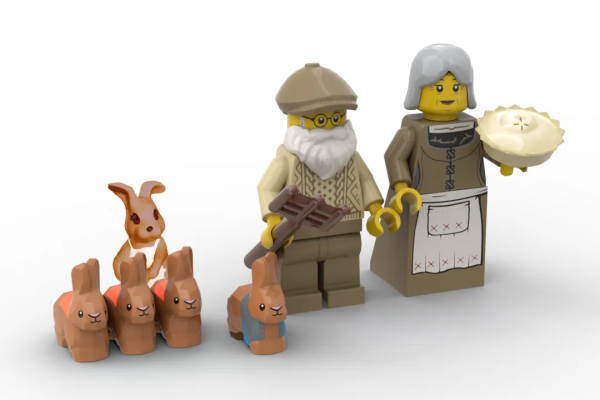 Case for LEGO Peter Rabbit strengthens over at LEGO Ideas