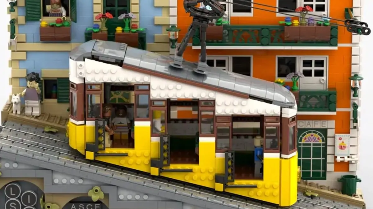 Projeto centrado em transporte ascende às alturas da LEGO Ideas