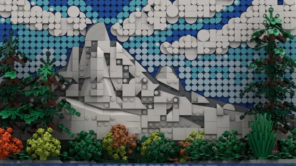 Bob Ross festményes konstrukciója otthonos lenne a LEGO-ban Ideas