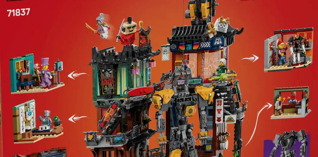 LEGO NINJAGO City Workshop dioramas ideal Insiders rewards
