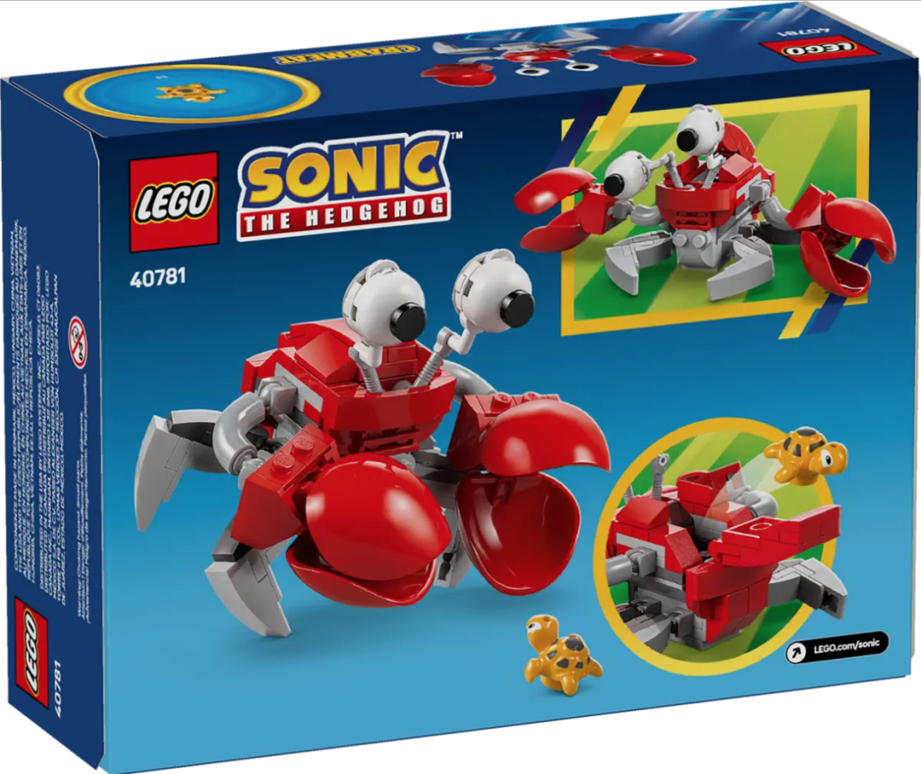 LEGO Sonic the Hedgehog Badnik: Crabmeat confirmed as GWP