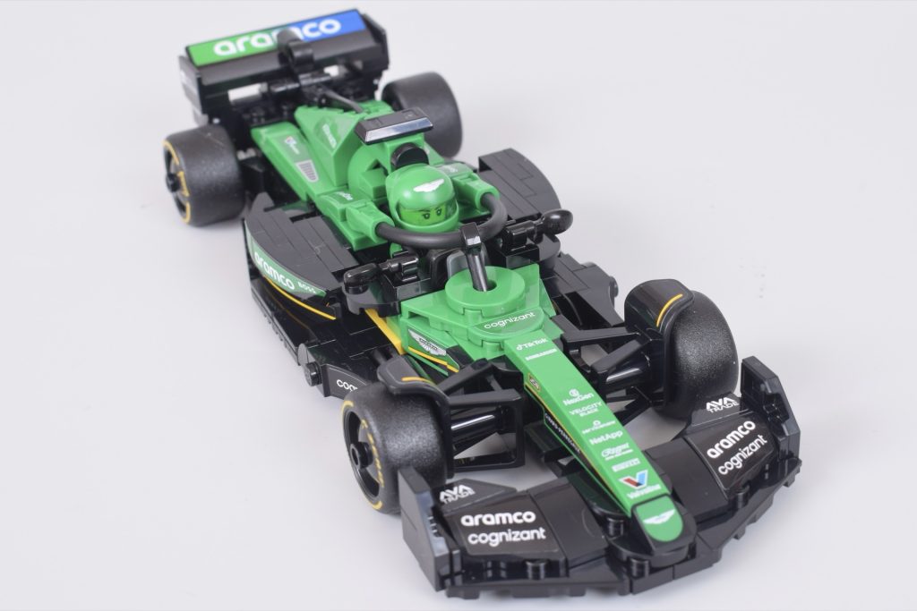 LEGO 77245 Aston Martin Aramco F1 AMR24 review