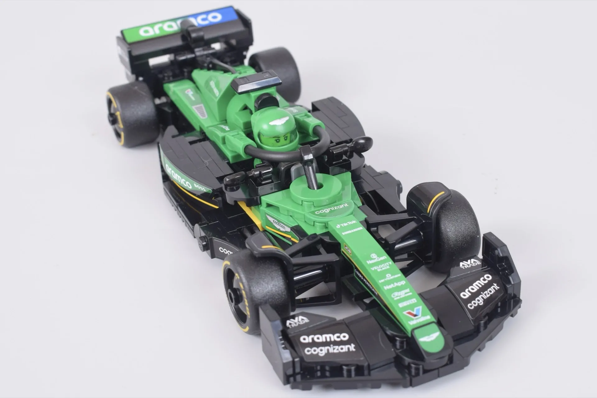 LEGO 77245 Aston Martin Aramco F1 AMR24 review