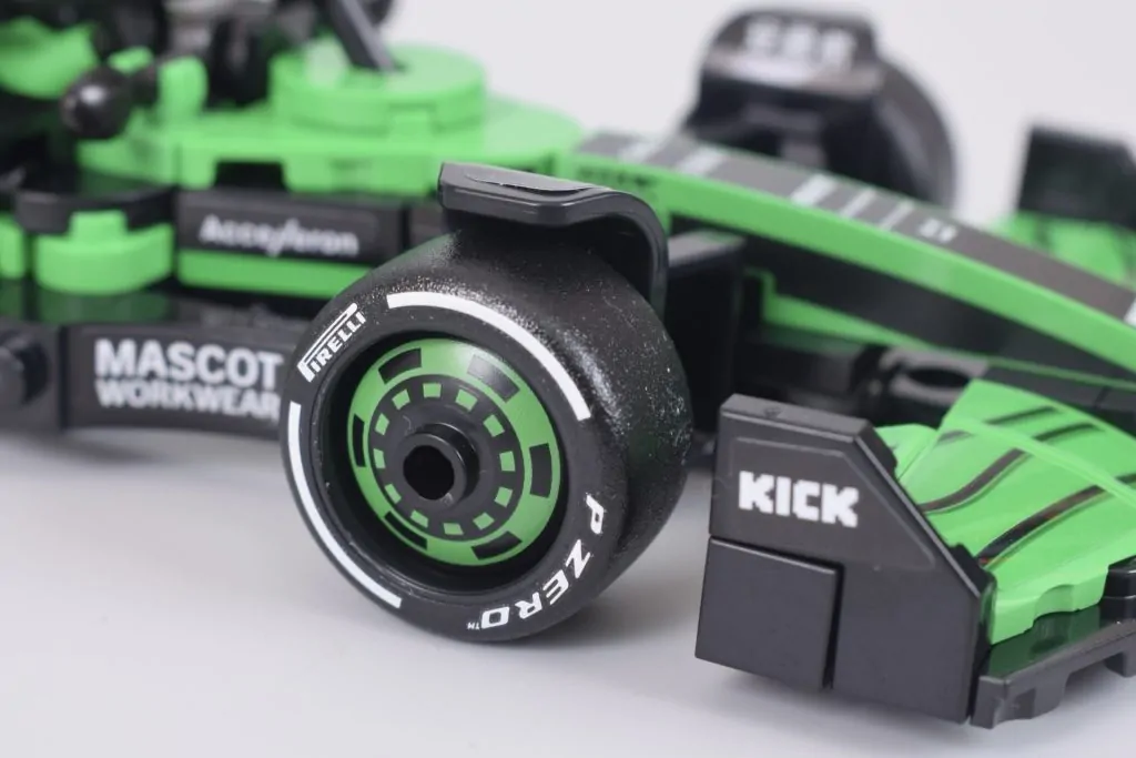LEGO Speed Champions 77247 KICK Sauber F1, análisis