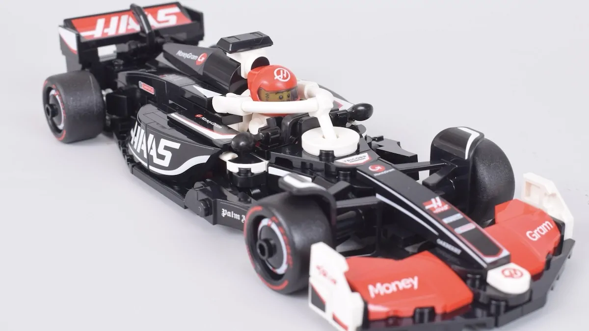 LEGO Speed Champion MoneyGram Haas F1 багийн тойм