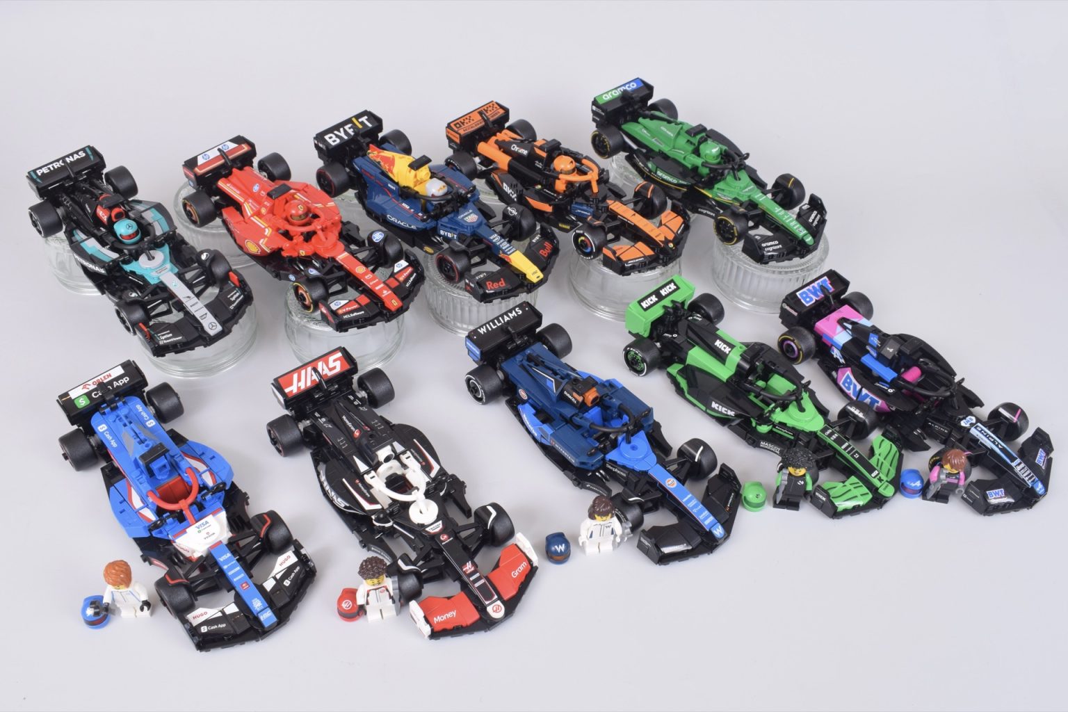 The story behind a wave of 10 LEGO Speed Champions F1 cars