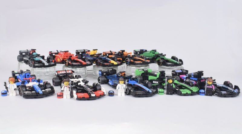 Ranking every LEGO Speed Champions Formula 1 2025 car