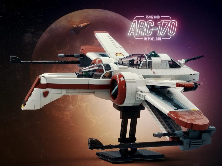 LEGO Star Wars ARC-170 upgrades: from subtle to extreme