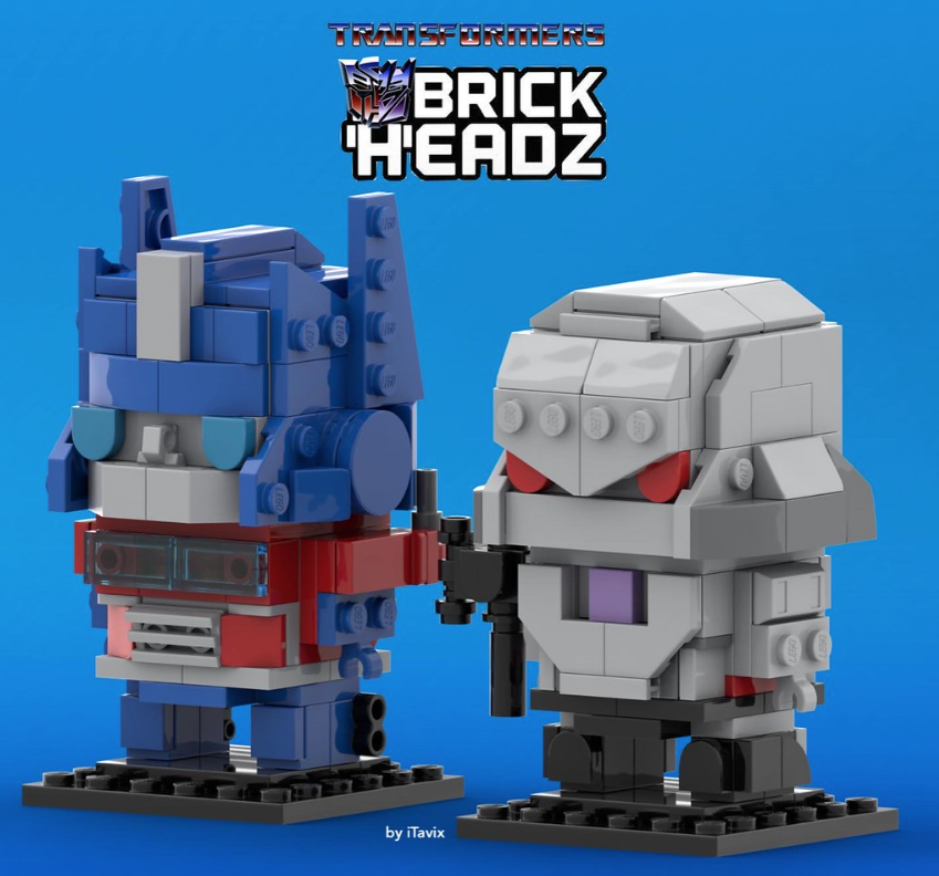LEGO BrickHeadz the way forward for more Transformers sets
