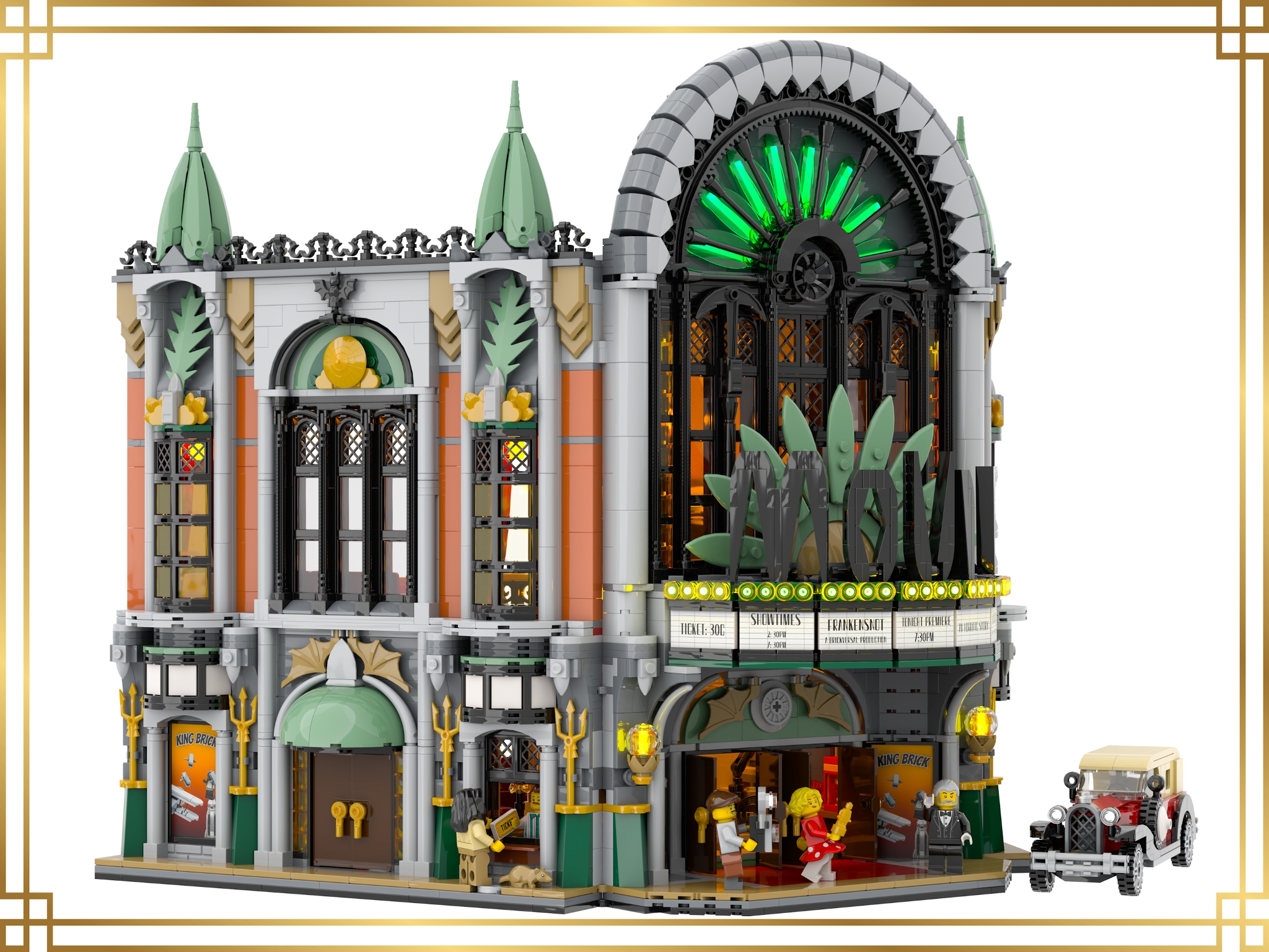Six brilliant buildings in LEGO BrickLink Series 7