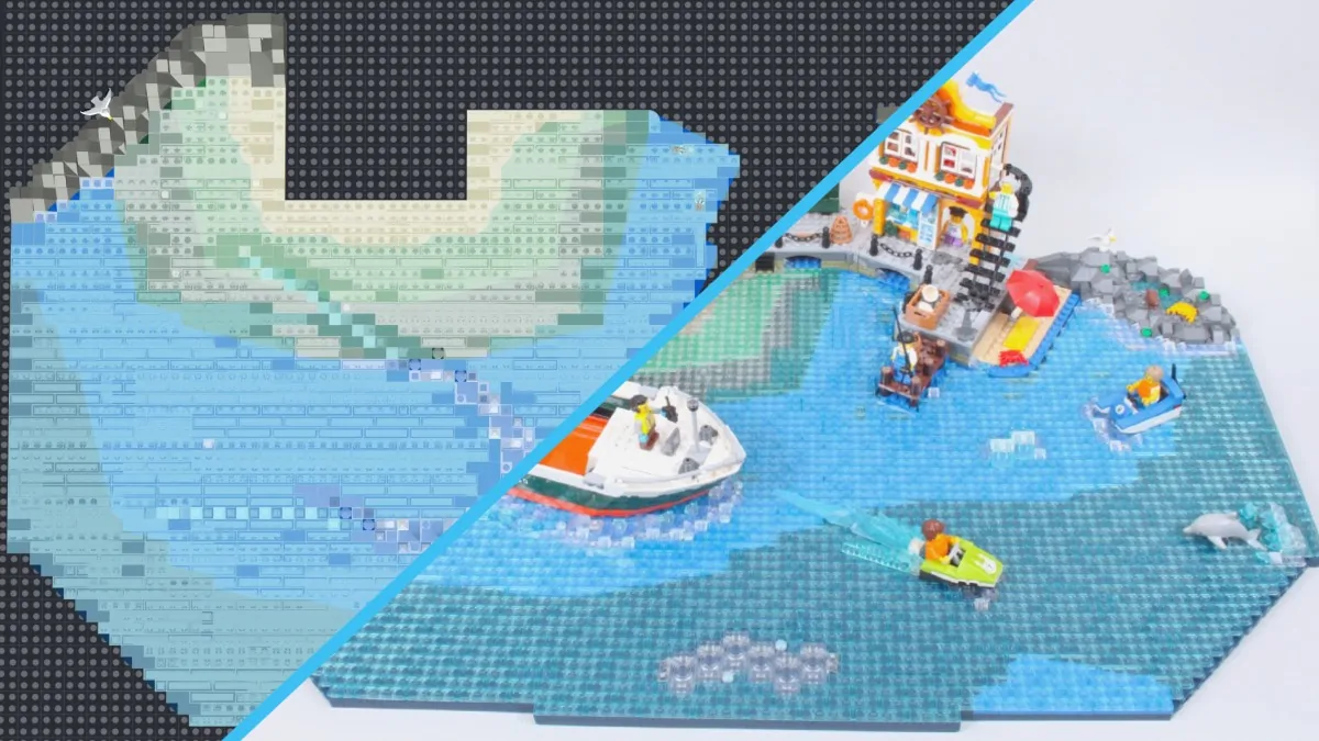 How to turn a digital LEGO design into a physical model